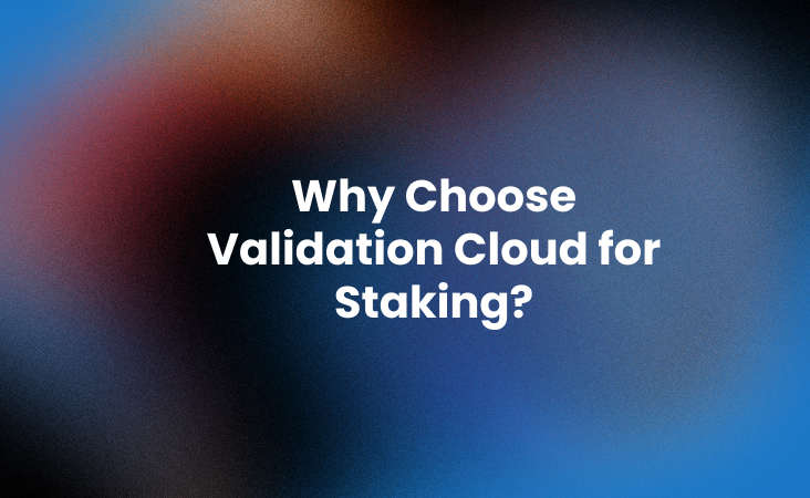 Why Choose Validation Cloud for Staking? Why Choose Validation Cloud for Staking?